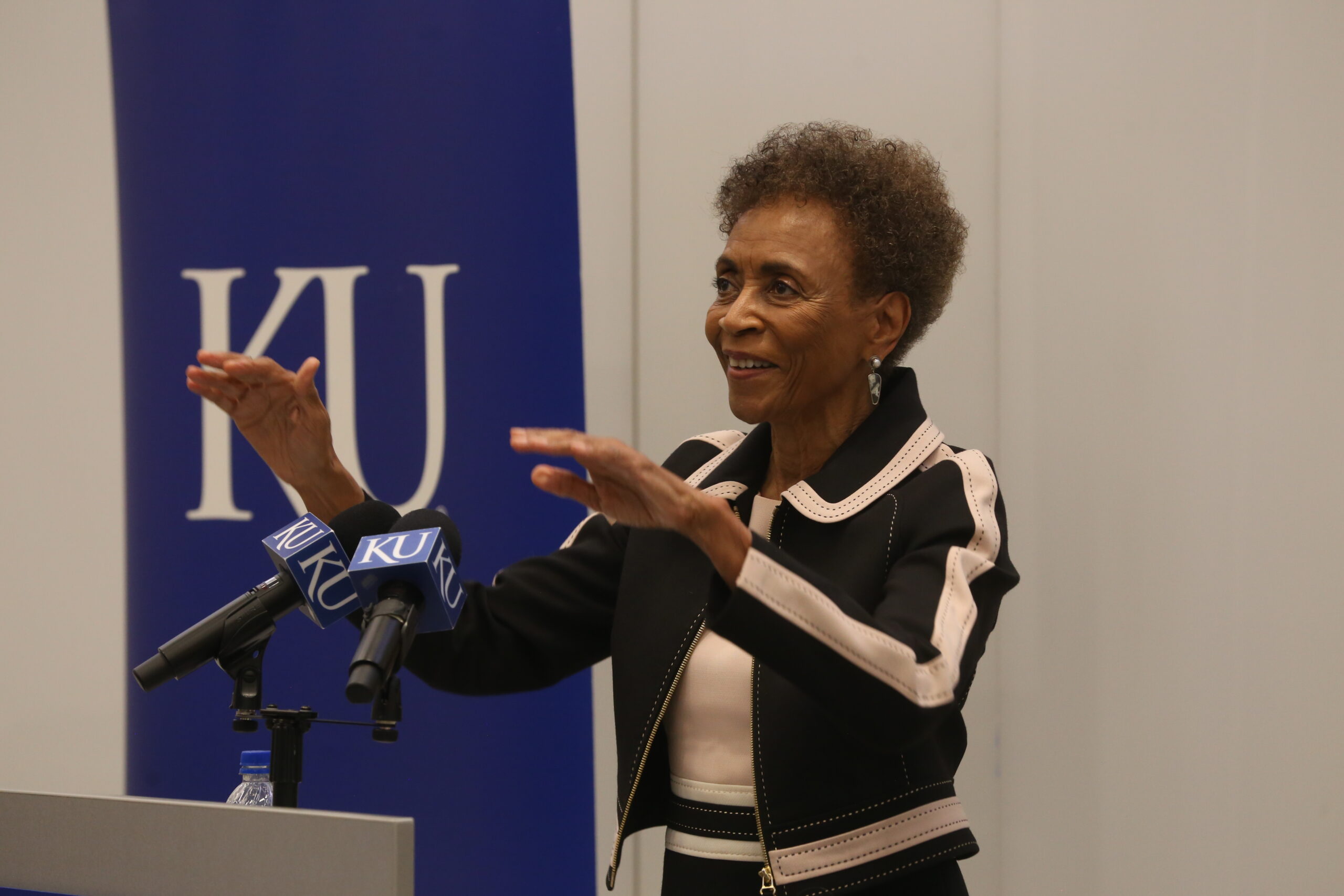 Former Chancellor Gray-Little returns to KU to celebrate naming of ...